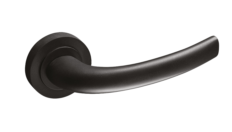 Hydra Matt Black Privacy Handle Hardware Pack — Door Distributors